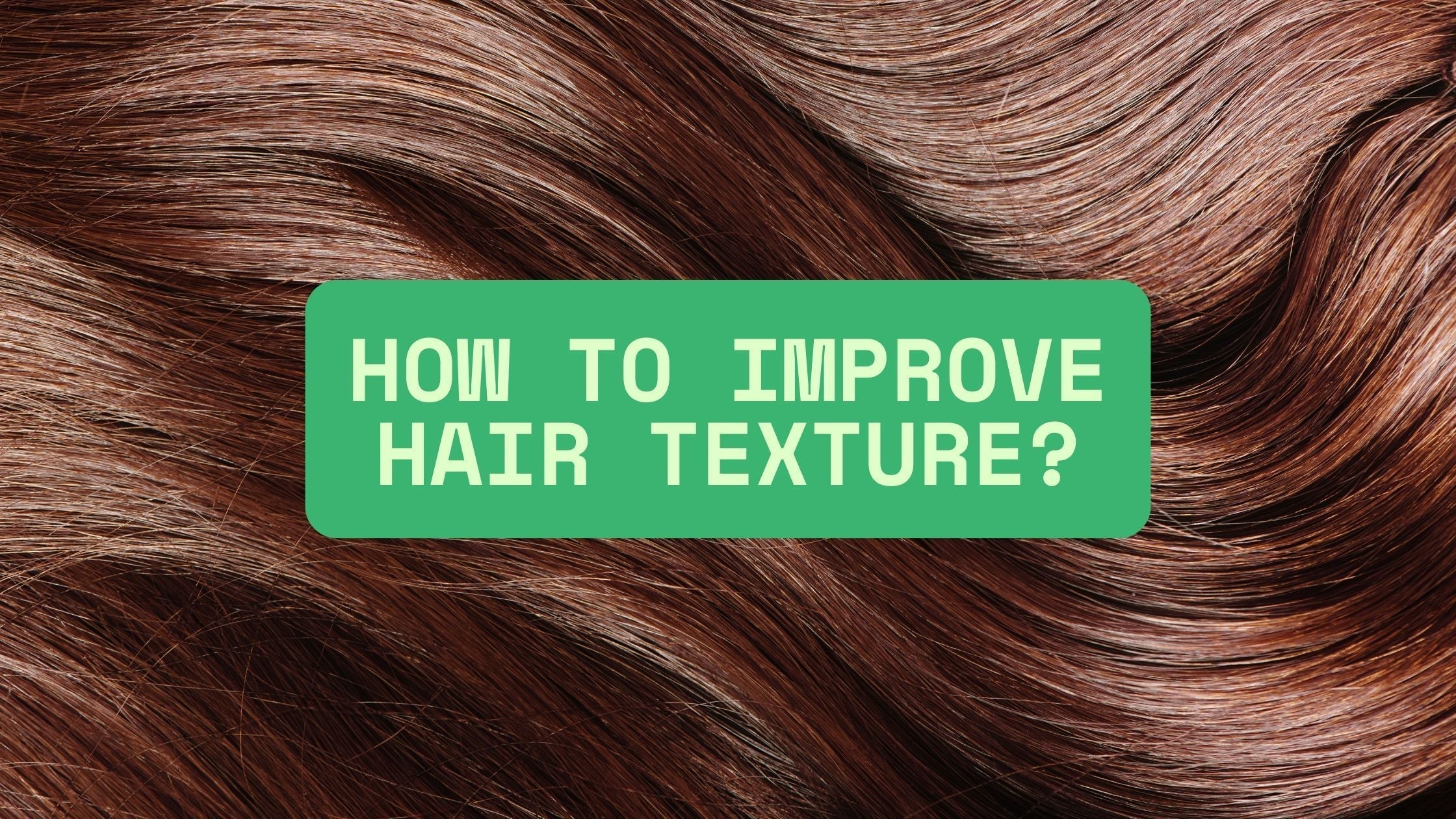 How To Improve Hair Texture 2025 | Home Remedies For Thin, Medium, And ...